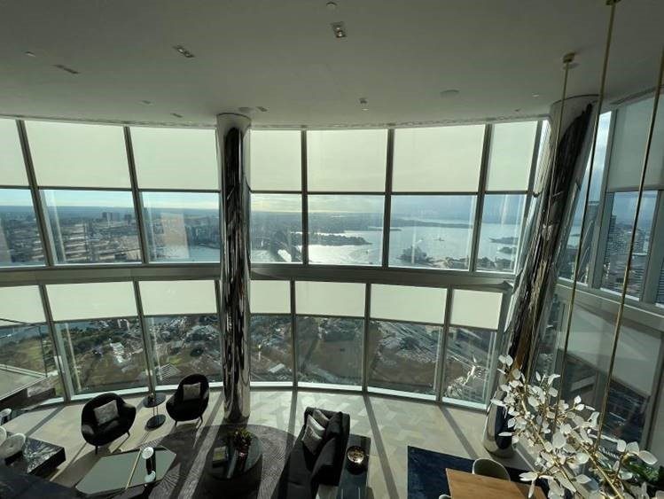 Intelligent Tensioned Blinds for Crown Tower Sydney | Guthrie Douglas